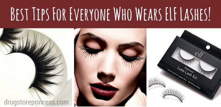 Best Tips For Everyone Who Wears ELF Lashes!
