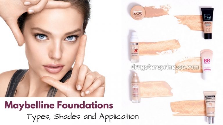 Maybelline Foundations: Types, Shades and Application